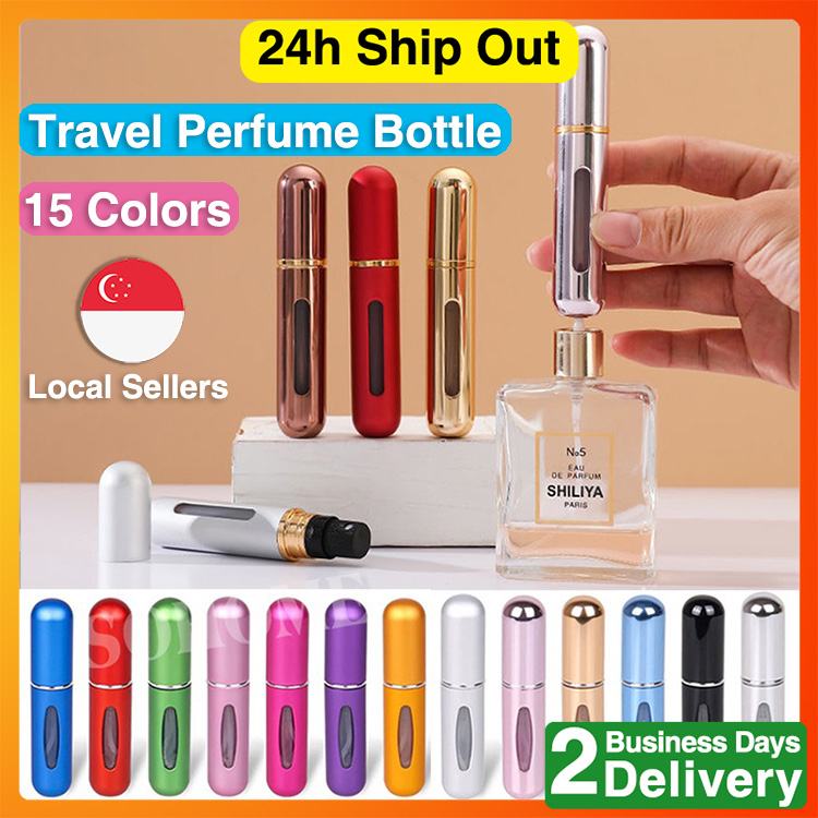 [SG STOCK] 5-10ML Refillable Perfume Bottle Portable Perfume Atomizer ...