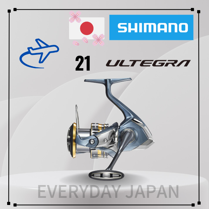 SHIMANO 21 ULTEGRA Spinning Reel 1000/C2000SHG/2500SHG/C3000XG/C5000XG [From JAPAN] | Shopee ...