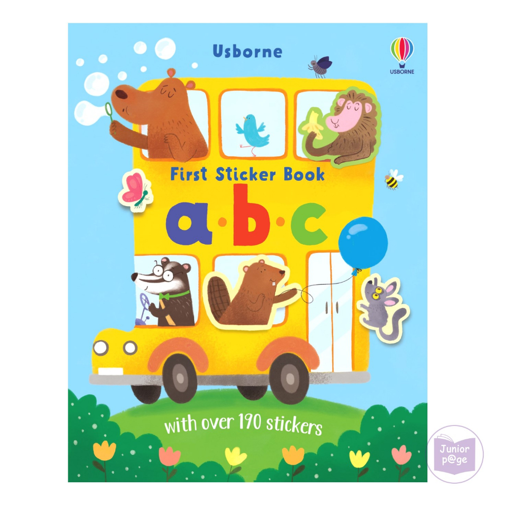 Usborne First Sticker Book abc | Shopee Singapore