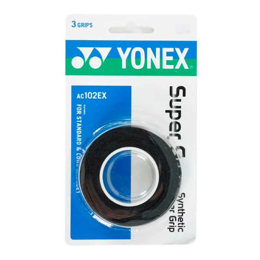 Yonex Overgrip Super Grap AC102EX Tennis Squash Badminton / 0.6mm (3 ...