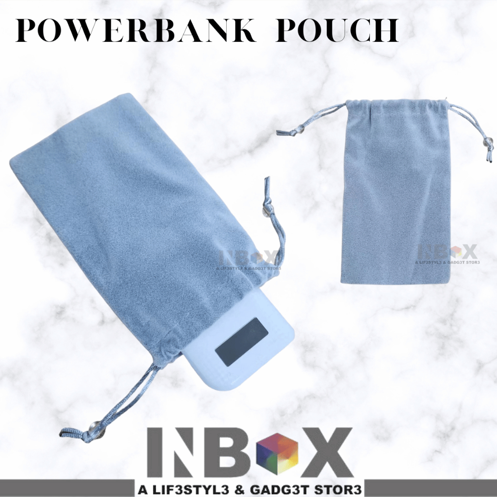 Powerbank pouch (10.5 X 17cm ) | Shopee Singapore