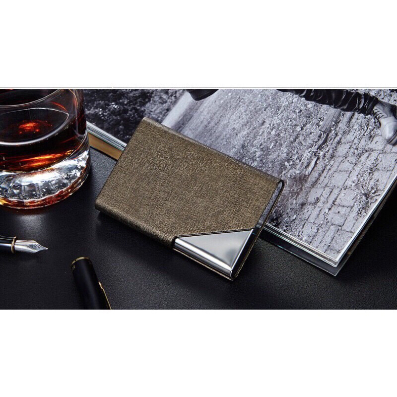 Personalised Name Card Holder/Christmas Gift/Engraving Name Card Case ...