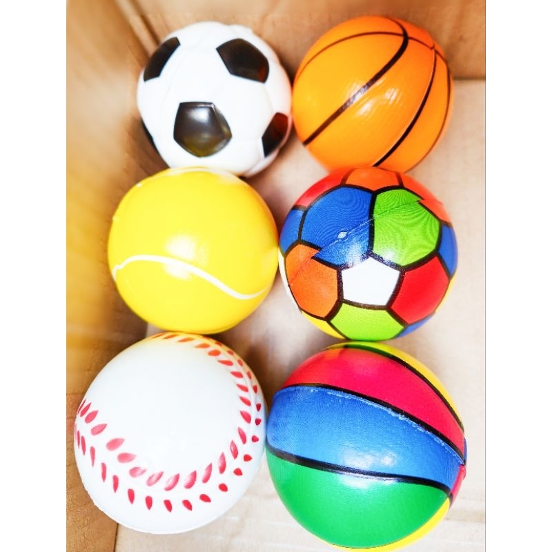 Stress Balls Squeezy Ball 6cm | Shopee Singapore