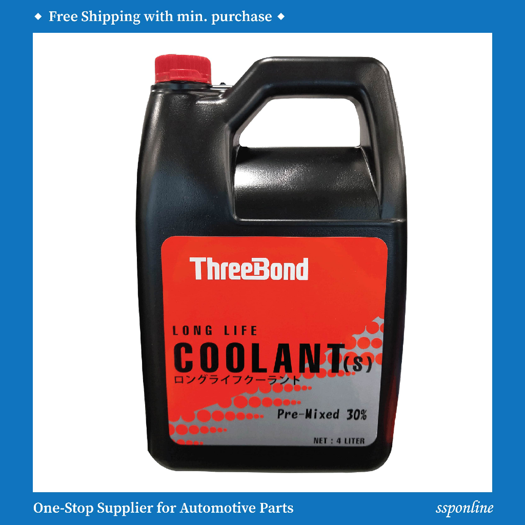 Threebond TB7030R Long Life Coolant RED (4L) | Shopee Singapore