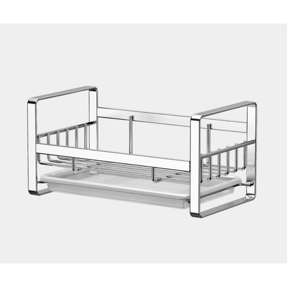 304 Stainless Steel Sponge Holder / Sink Drainer Rack [Dear J] | Shopee ...