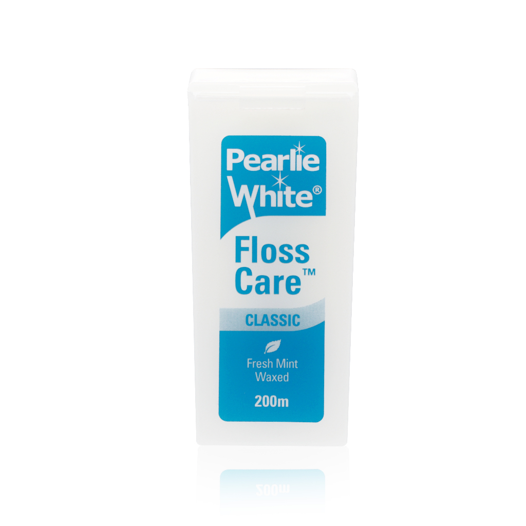 Pearlie White Flosscare Waxed Mint Dental Floss (200m) | Shopee Singapore