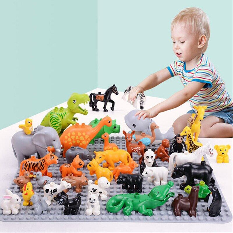 Animal Toys Compatible Duplo Lego Building Blocks Educational Toys for ...