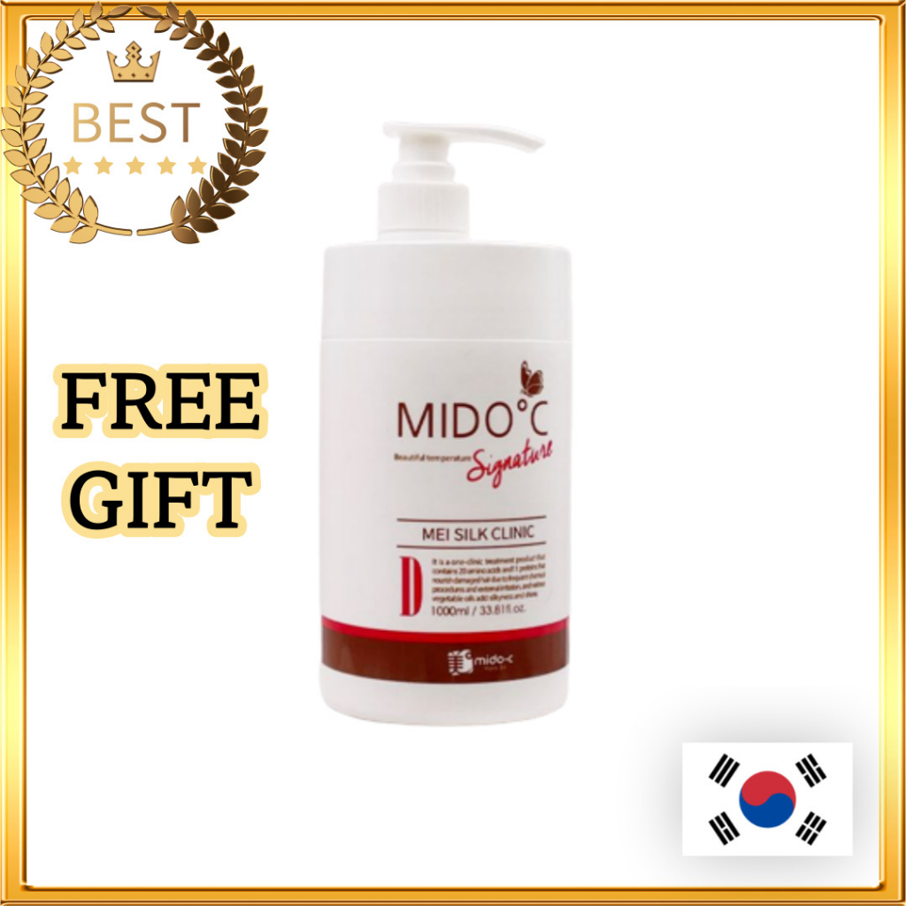 [Mido-C] 2 in 1 Hair treatment mei signature silk clinic 1000ml ...