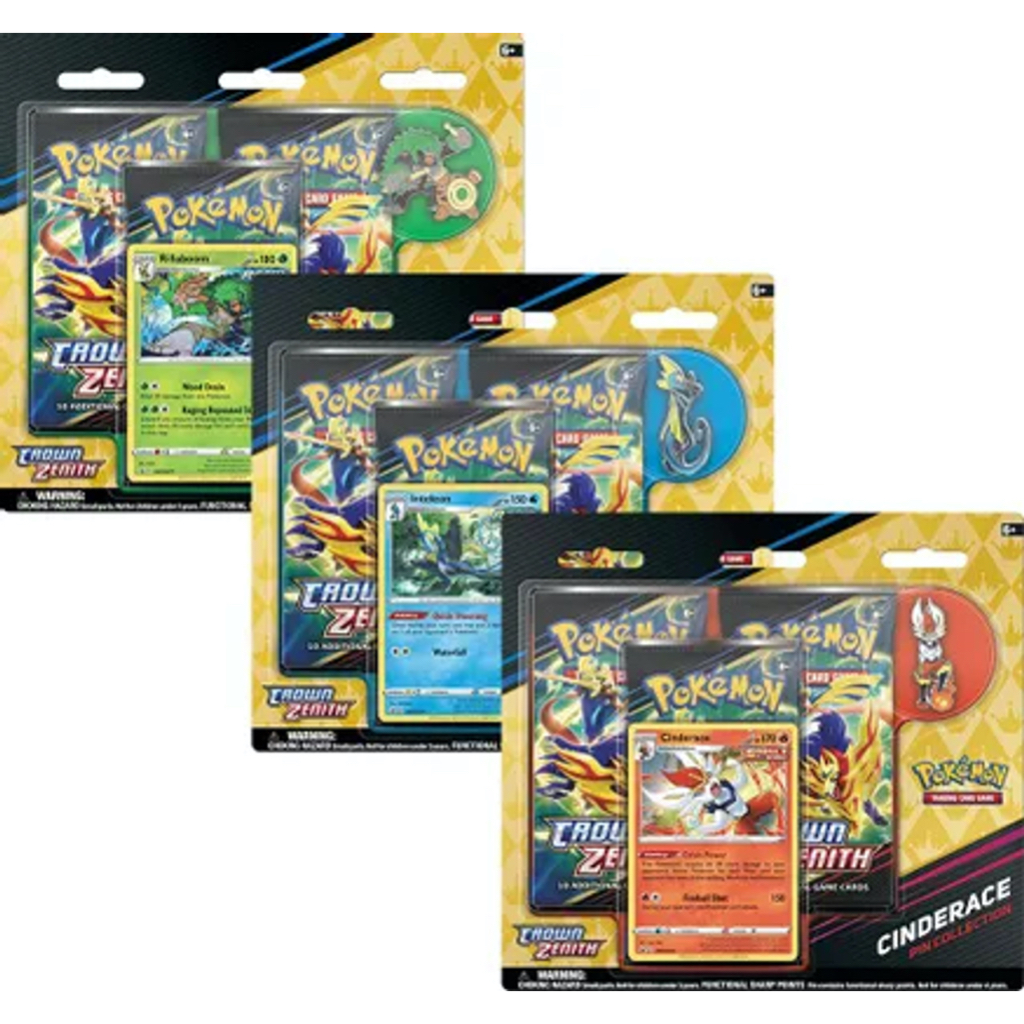 TCG Pokemon Crown Zenith Pin Collection | Shopee Singapore
