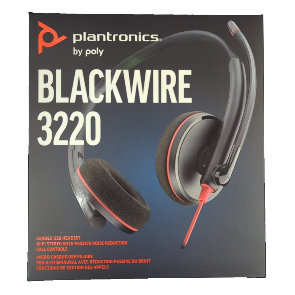 (ALLSTARS : Promo) Poly / Plantronics Blackwire 3220 USB-C Headphone ...