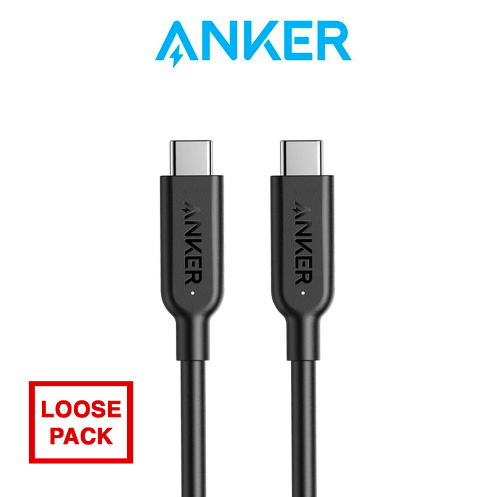 Anker USB C Cable, Type C to Type C Cable Fast Charging Cable Loose ...