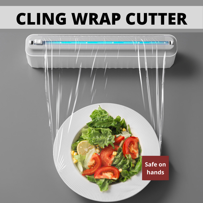 Cling Wrap Cutter Plastic Film Aluminium Foil Tinfoil Dispensers ...