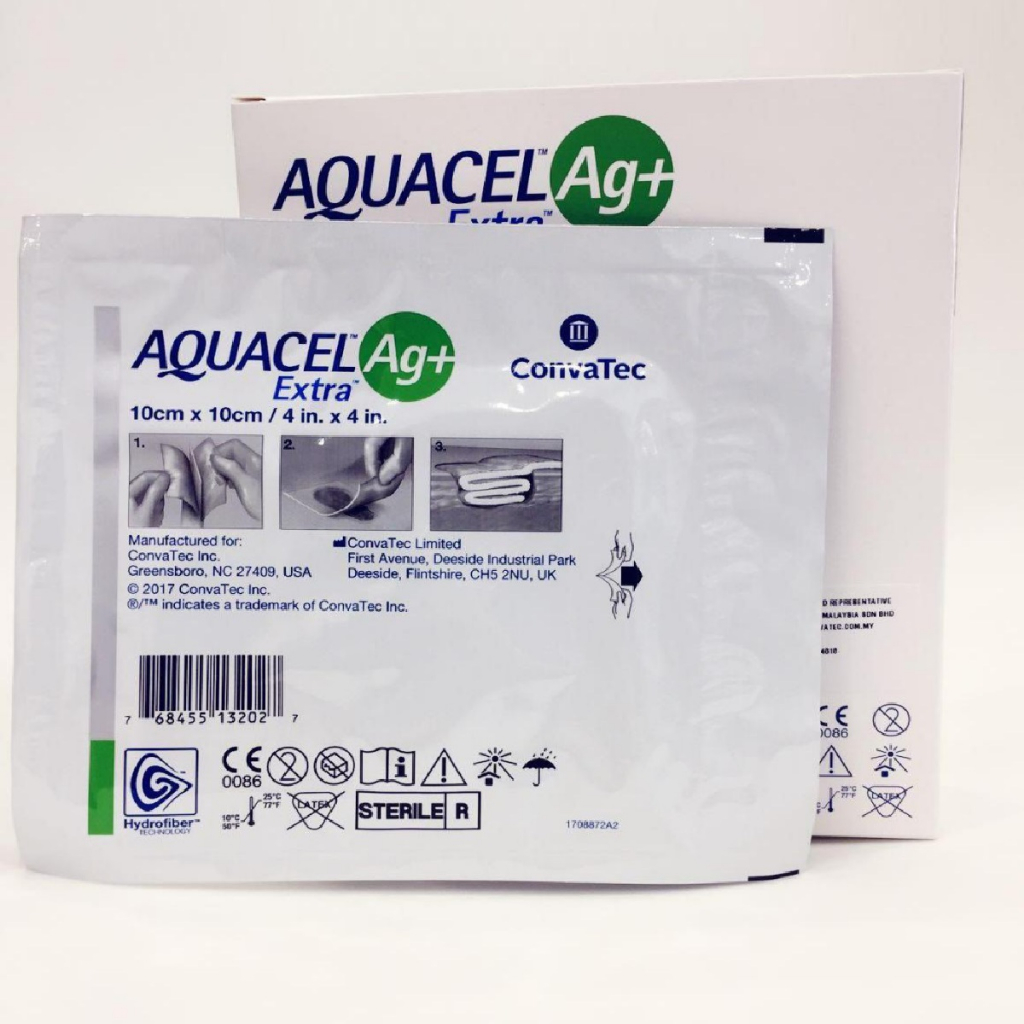 Aquacel Ag+ Extra 10x10cm (1pcs) | Shopee Singapore