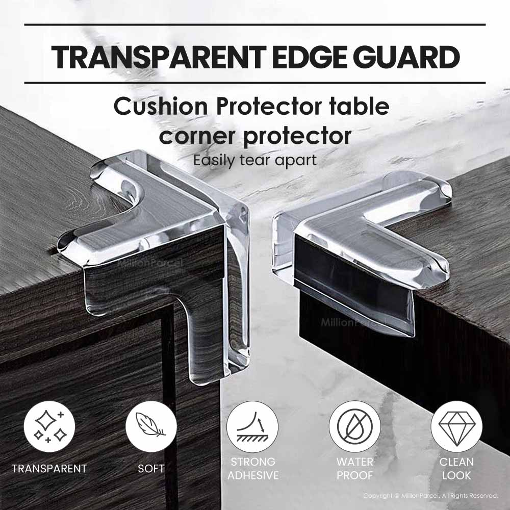 Transparent Corner Protector | Baby Edge Protector | Bumper Protector ...