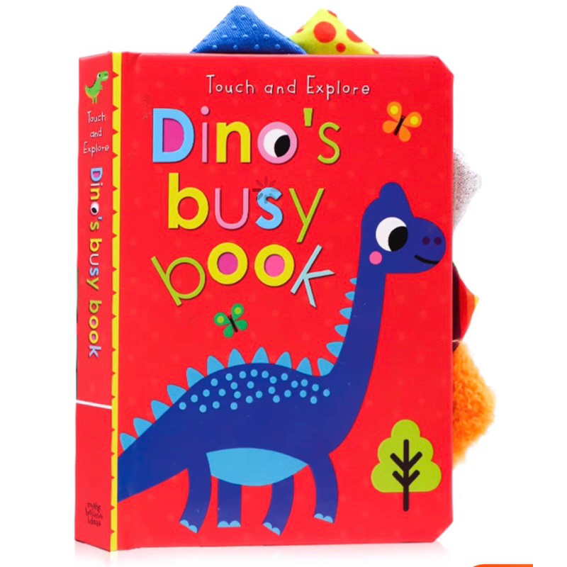 Touch and Explore Dino’s Busy Book (Board Book) | Shopee Singapore