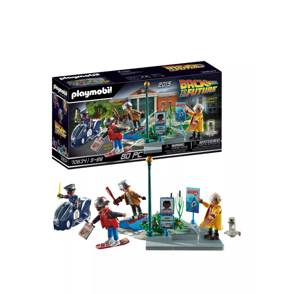 Playmobil Back to the Future Part II Hoverboard Chase 70634 | Shopee ...
