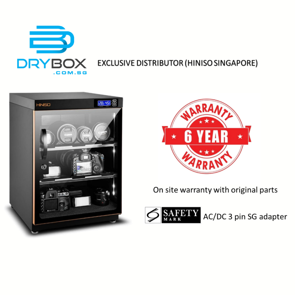 Hiniso Dry Cabinet Box 70L | Digital Control | Shopee Singapore