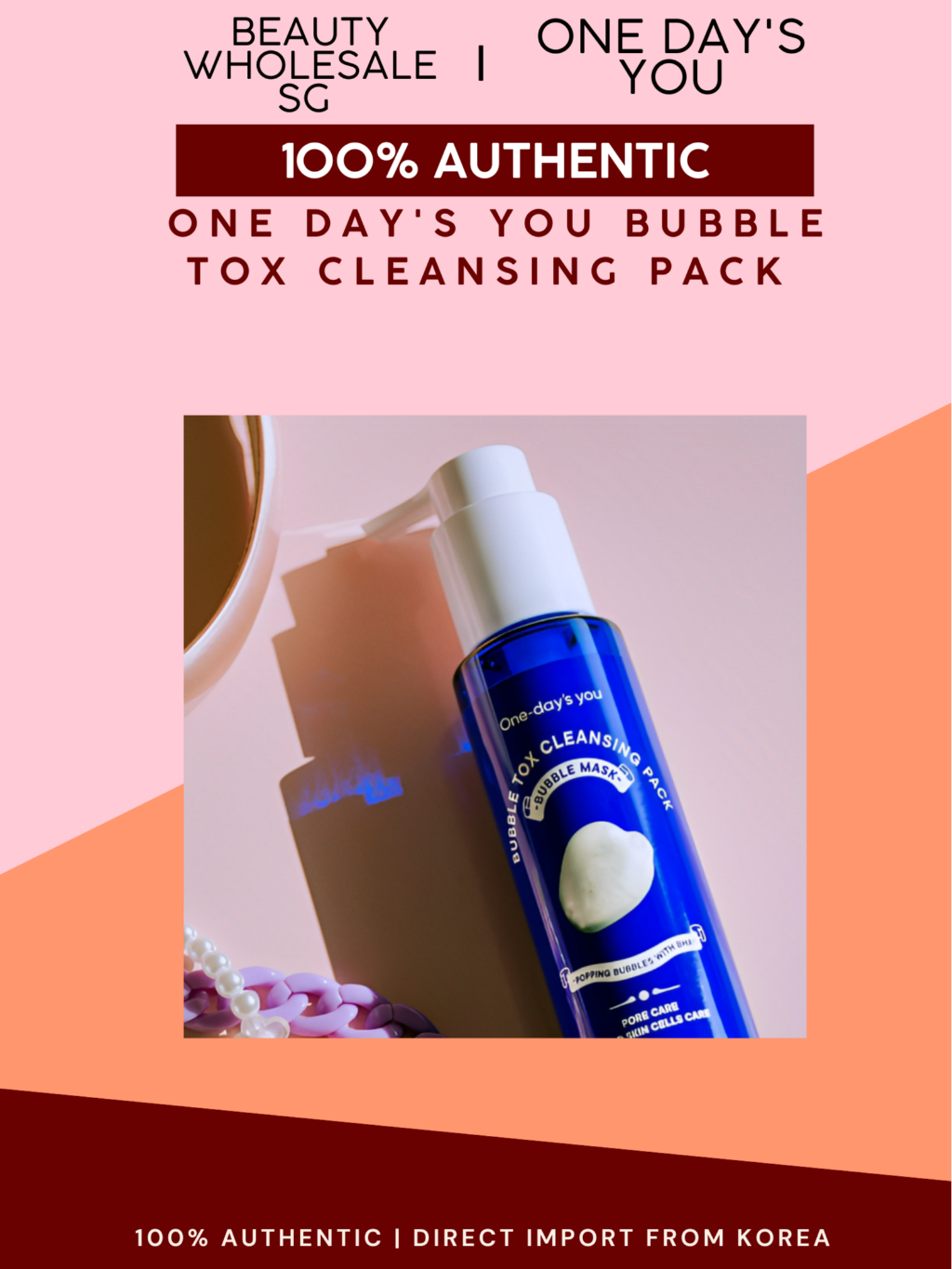 ONE DAY'S YOU Bubble Tox Cleansing Pack (EXP AUG 2024) | Shopee Singapore