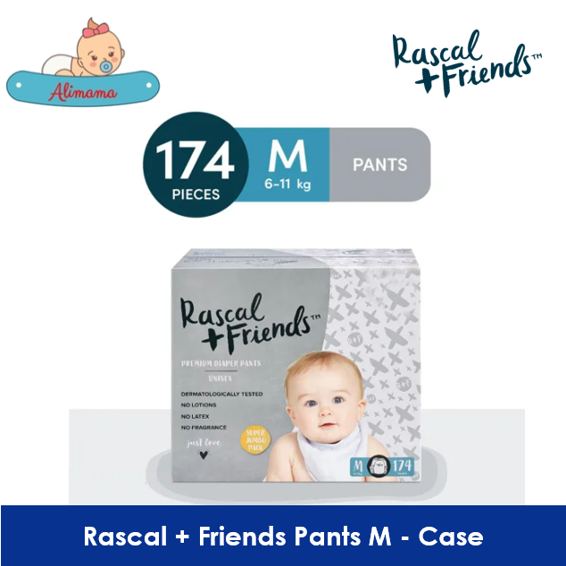 Rascal + Friends Pants M - Case (3 Packs) | Shopee Singapore