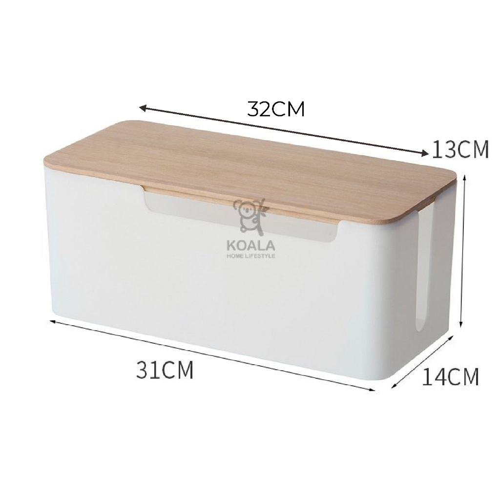 🇸🇬Koala Home🔥Cable Management Box/Cable Organizer Box/Cable Storage Box ...