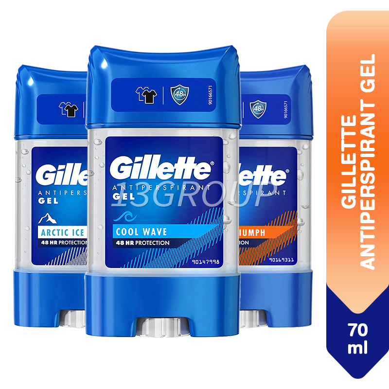 Gillette Antiperspirant Clear Gel / Body Deodorant, 70ml | Shopee Singapore