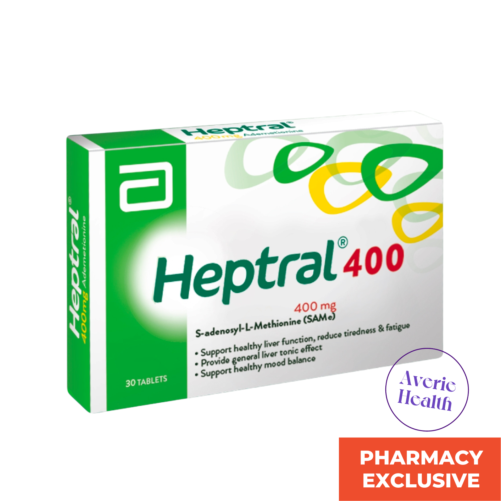 Abbott Heptral 400mg 30s 10/24 | Support Healthy Liver Function ...