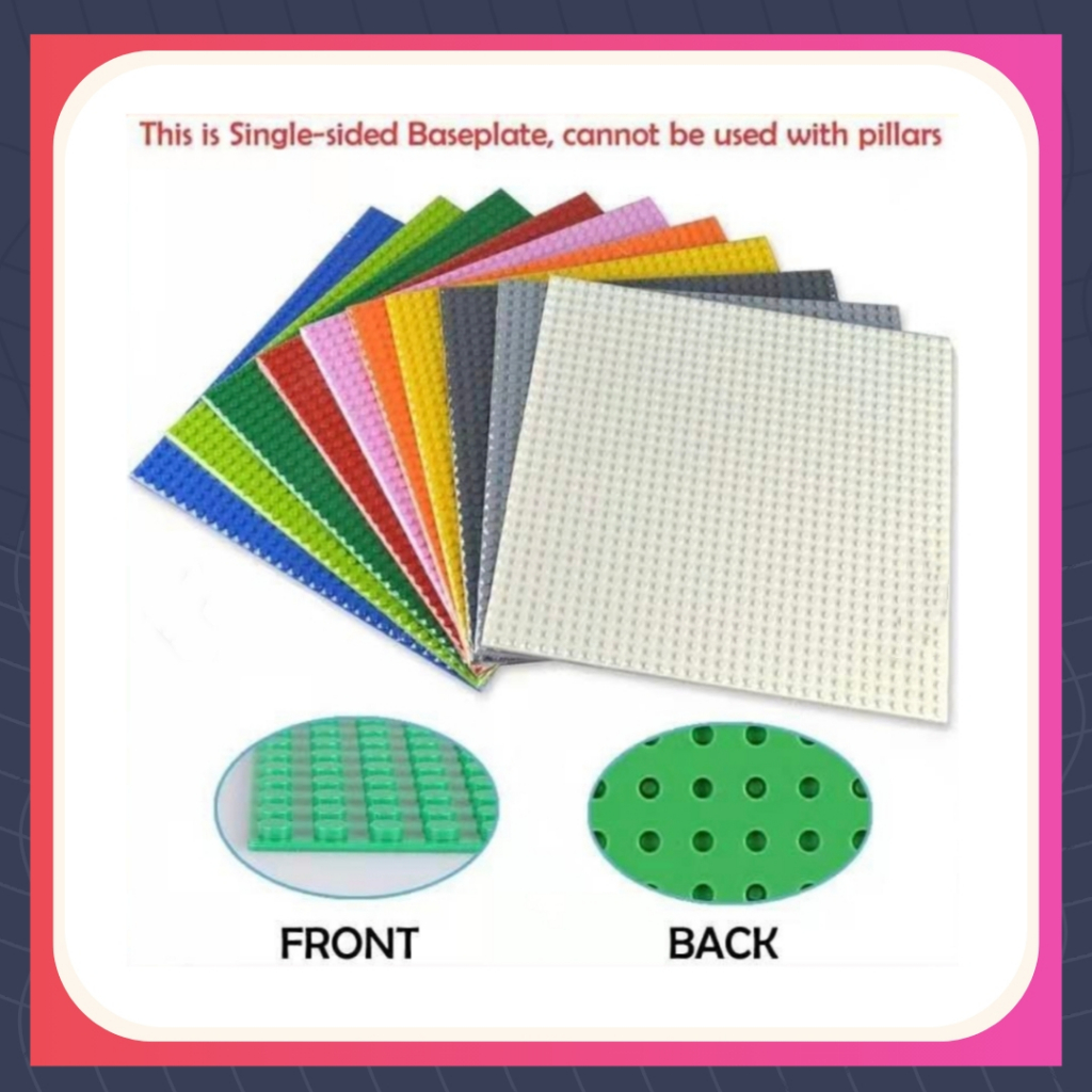 Lego Small Bricks Base Plate Single Sided Building Blocks Base DIY ...