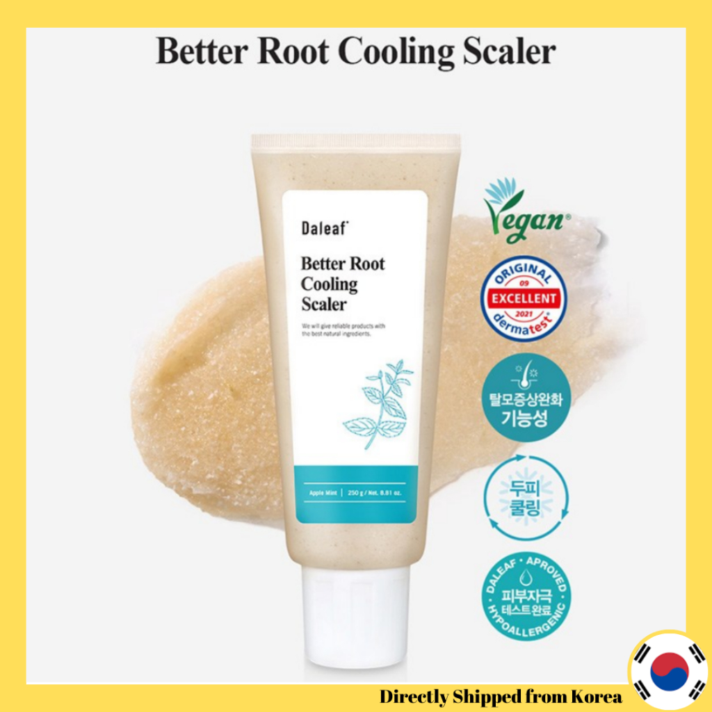 [Daleaf] Better Hair Root Scalp Sea Salt Cooling Scaler Apple Mint 250g ...