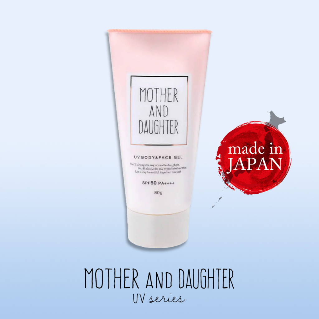 Japan sunscreen Mother and Daughter UV Body and Face Gel N SPF50 PA ...