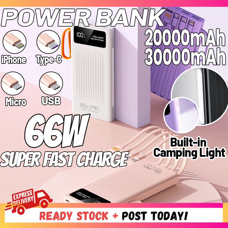 🇸🇬 [In Stock]Power Bank PD20W Fast Charge Power Bank 20000mAh/30000mAh ...