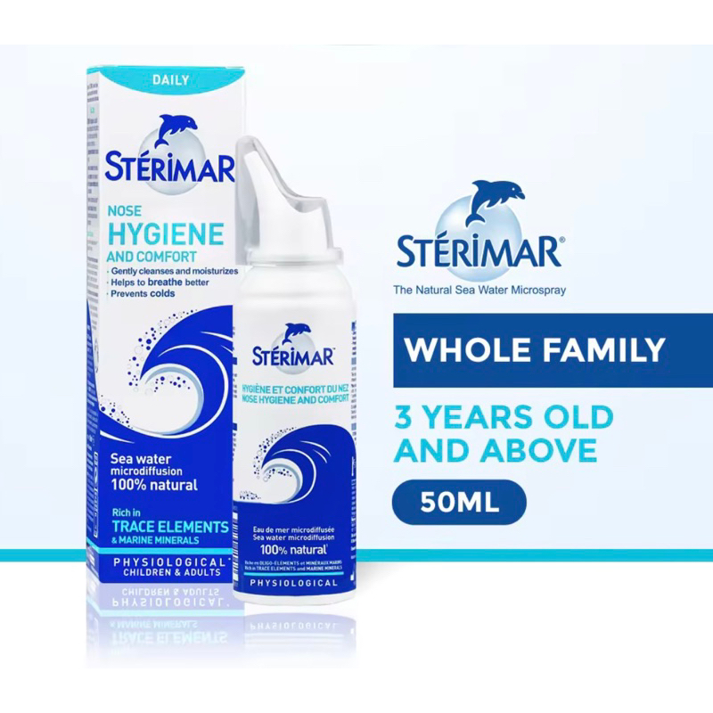 [Exp 08/26] [Buy 2 Free Ship] Sterimar Nose Nasal Spray Hygiene ...