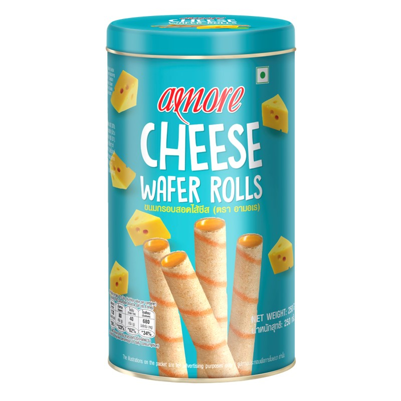 Tong Garden Amore Cheese Wafer Roll 250g (Bundle of 2) | Shopee Singapore