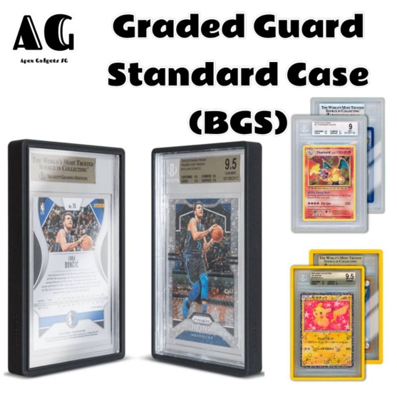 [SG) GradedGuard BGS Slabs Case Holder Protection TCG Pokemon Magic ...