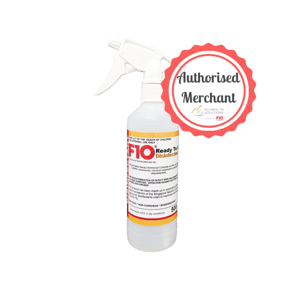 F10 Ready To Use Disinfectant 500ml | Shopee Singapore