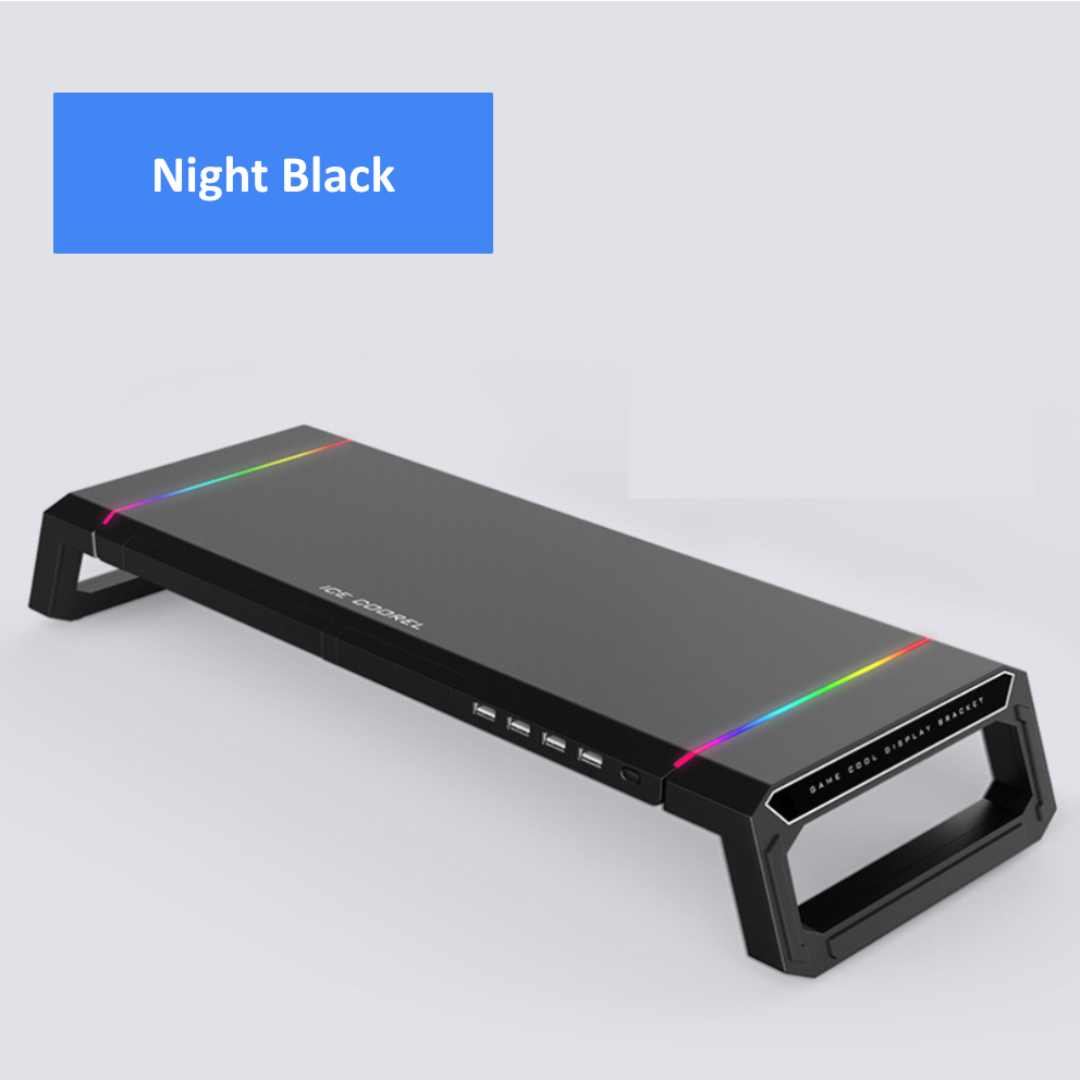 [SG Ready Stock] Z Tech Monitor Stand Foldable Sides 4 USB Connectors ...