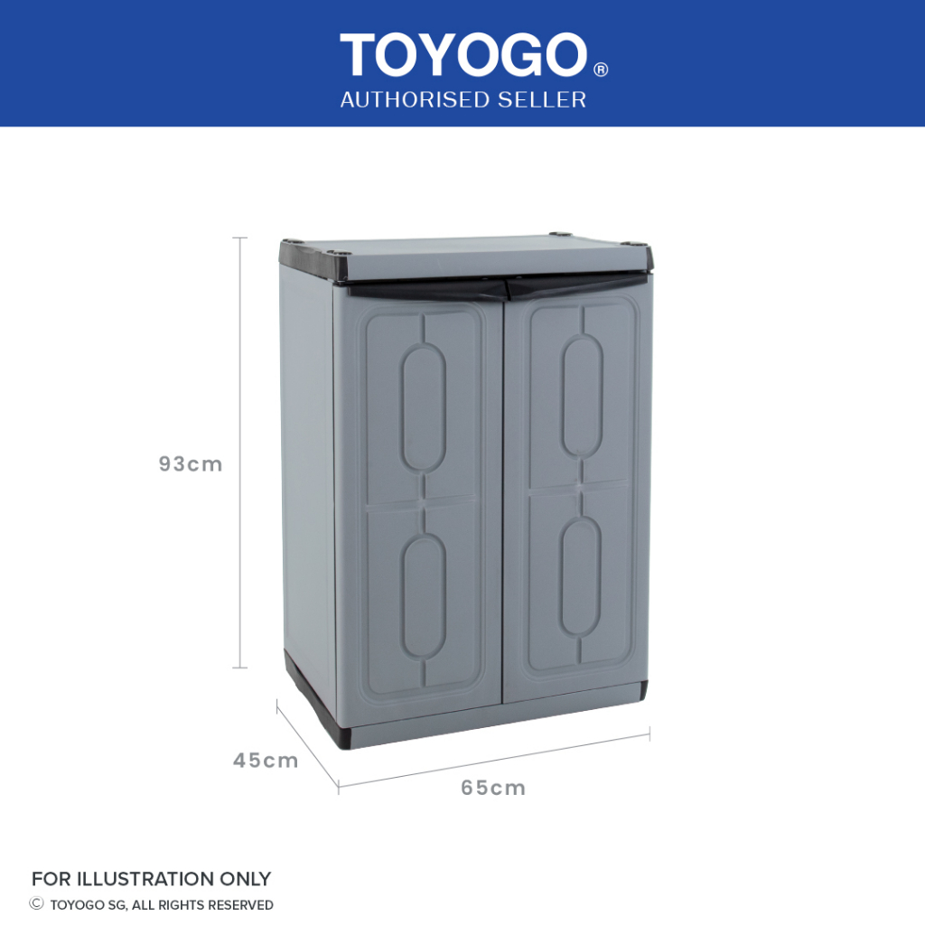 Toyogo 608-1 608-2 Italian Storage Cabinet / Closet | Shopee Singapore