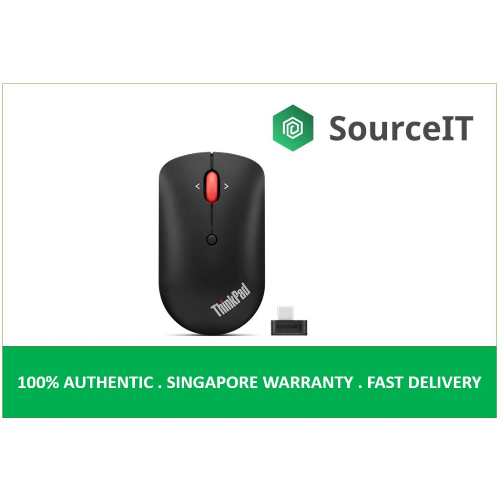 Lenovo ThinkPad USB-C Wireless Compact Mouse P/N: 4Y51D20848 - Local ...