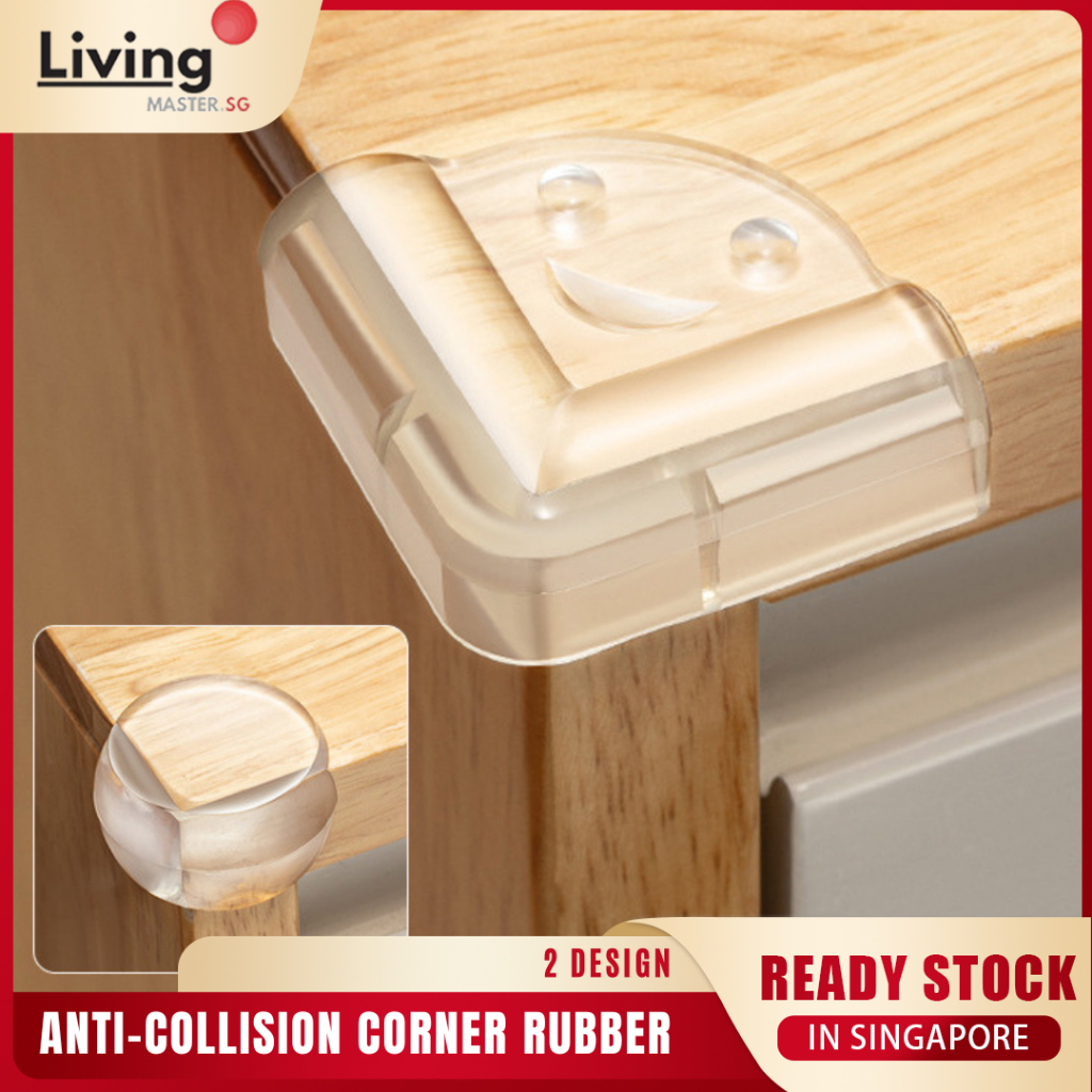 (Ready Stock) 4pcs Transparent Edge Protector Table Edge & Corner Guard ...