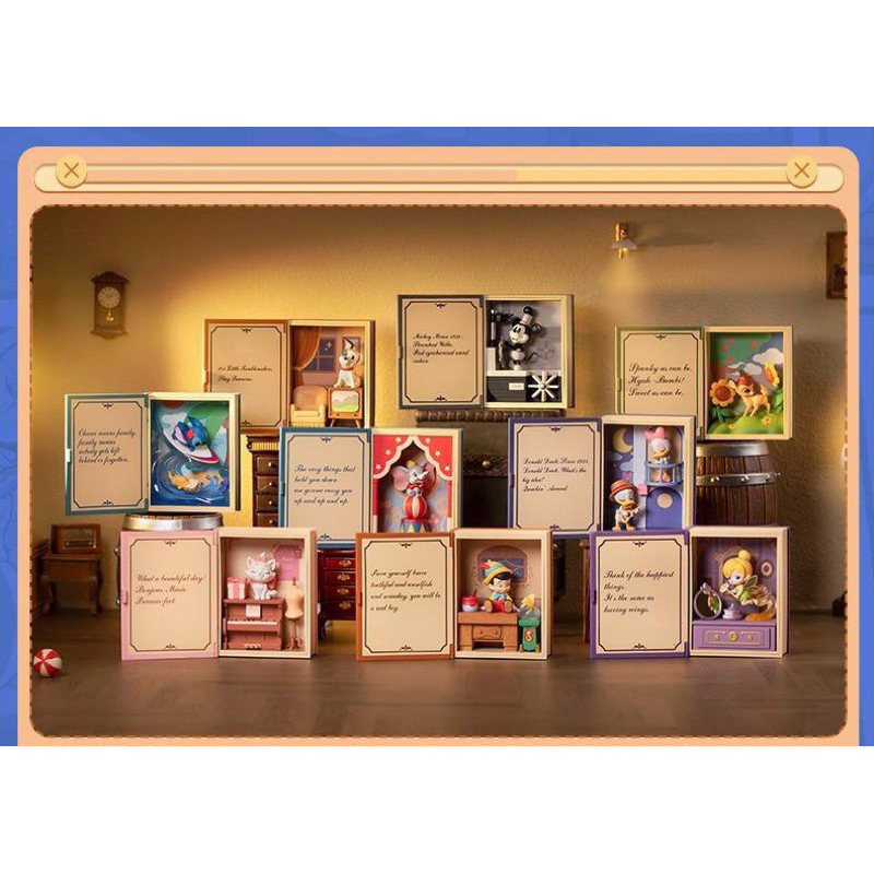 [POP MART] INSTOCK Disney Classic Fairy Tales Book Series Popmart ...