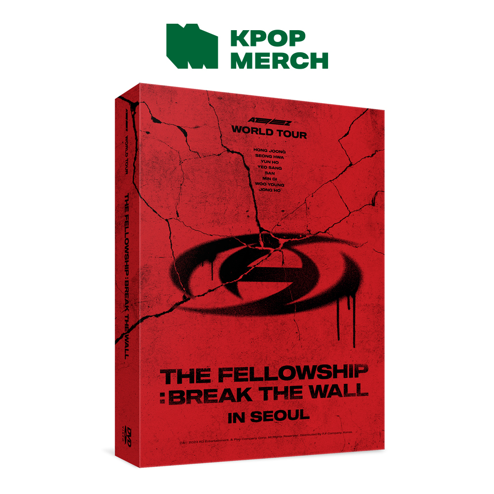 ATEEZ - ATEEZ WORLD TOUR [THE FELLOWSHIP BREAK THE WALL] IN SEOUL DVD ...