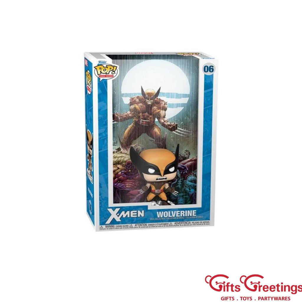 Funko POP Wolverine Comic Cover 06 Wolverine Figure with Case | Shopee ...