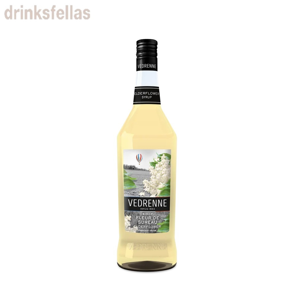 Vedrenne Elderflower Syrup 1000ml | Shopee Singapore