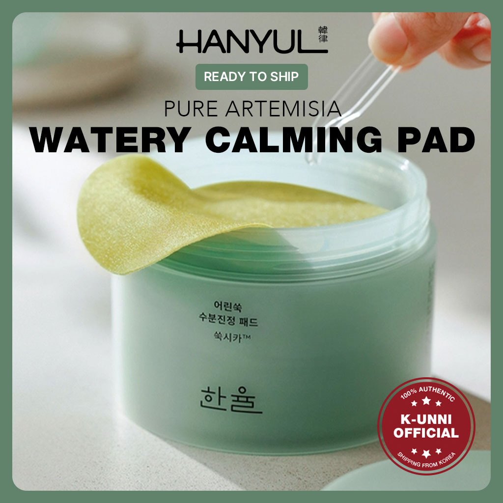 [HANYUL] NEW Pure Artemisia Watery Calming Pad 60 Pads / Soothing ...