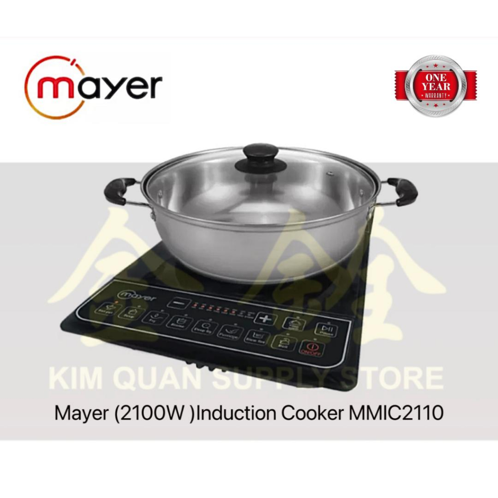 Mayer (FREE POT) 2100W Induction Cooker Pot MMIC2110 | MMIC 2110 [One ...