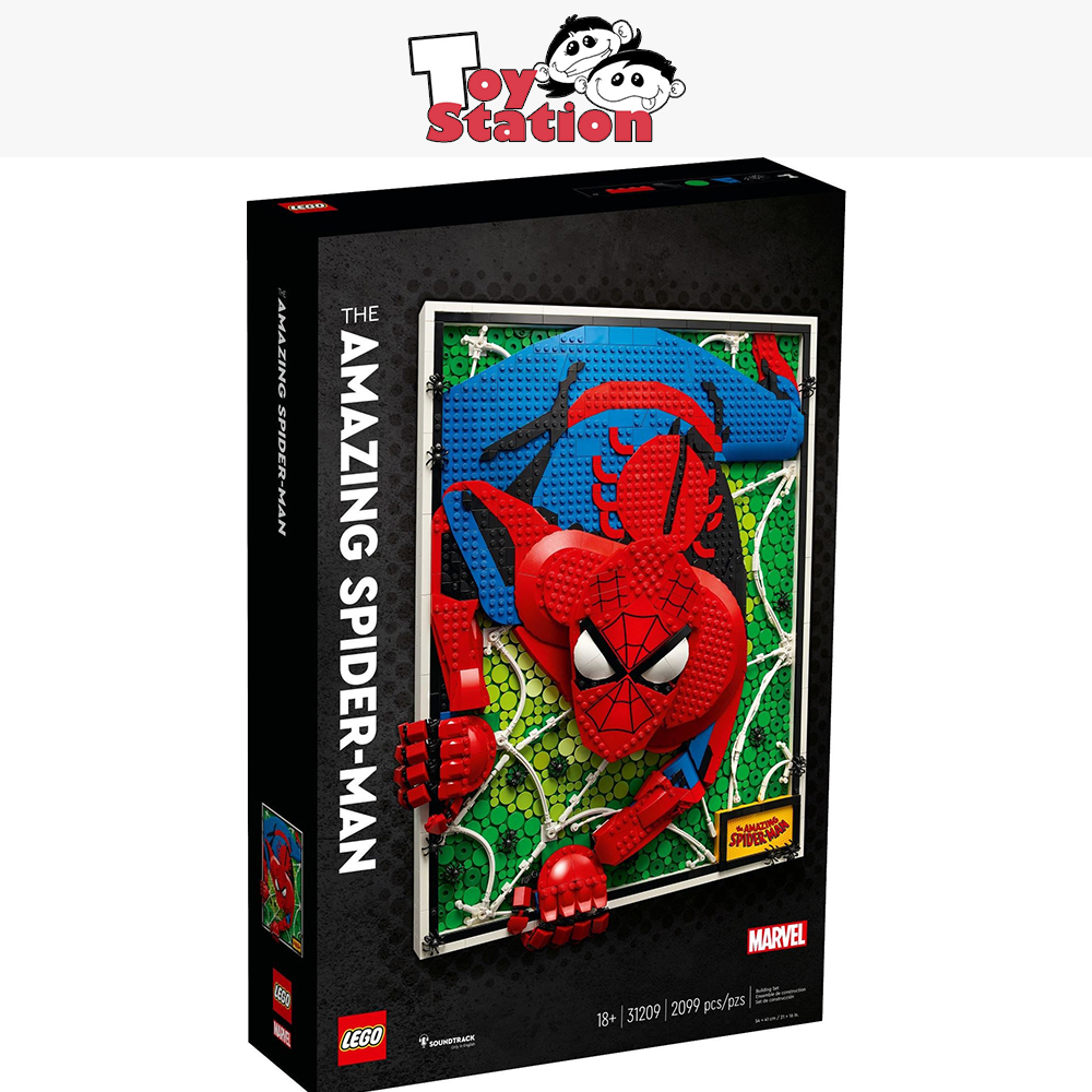 LEGO ART 31209 The Amazing Spider-Man | Shopee Singapore