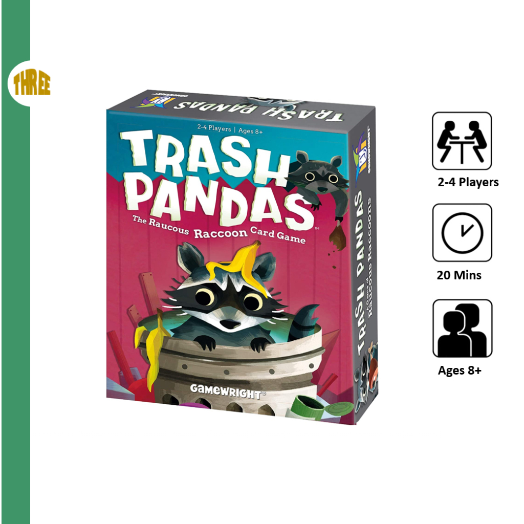 [SG STOCK]Trash Pandas card games Party Game Board Game | Shopee Singapore