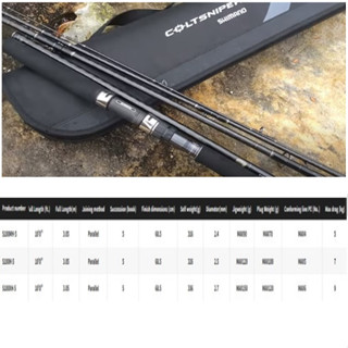 Shimano 22'COLTSNIPER XR MB Various types S100/MH-5/H-5/XH-5/Mobile Shorecasting Rods☆Free ...