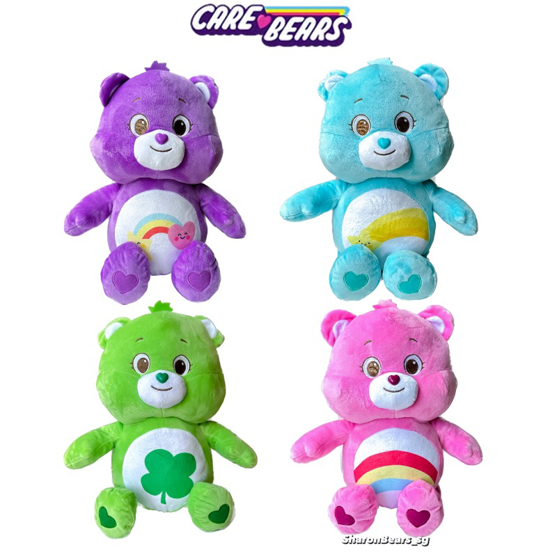 [💯 Authentic] Care Bears 14” Plush Toys Series | Cheer Bear | Bedtime ...