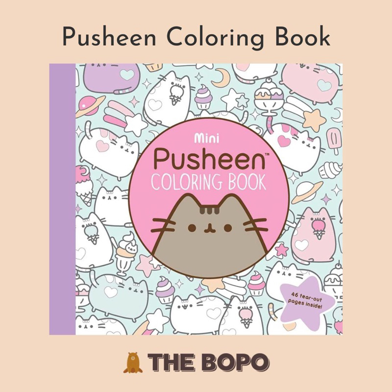 🌟Ready Stock! 🌟Pusheen Coloring Book (Authentic & its SUPER CUTE ...