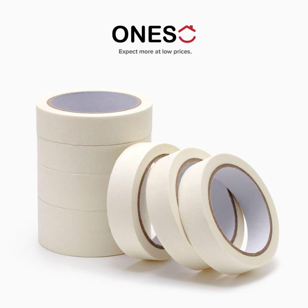 (ONES) MASKING Tape - 20m / 3 Sizes / Painter's Tape / Paper Tape ...